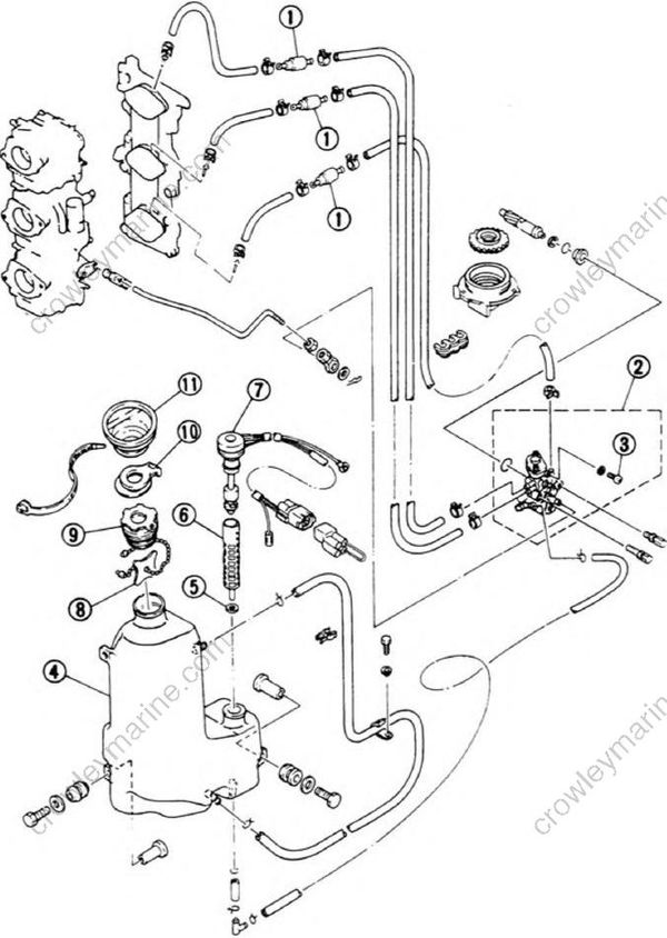 Fuel System [Oil-Injection System(Oil Injection Model)] [2002 ...