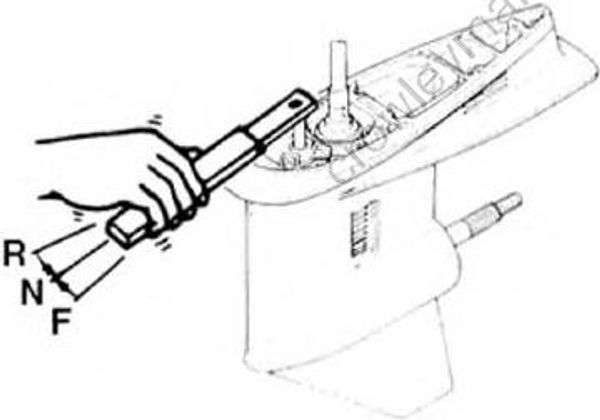 Lower Unit [Backlash(Regular Rotation Models)] [2002] | Crowley Marine