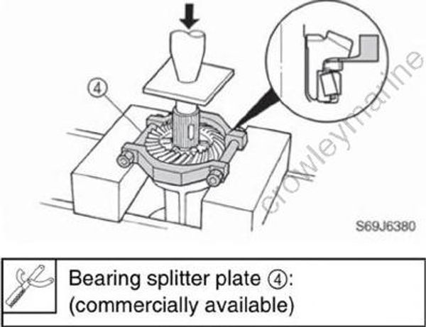 Lower Unit [Propeller Shaft Housing (Counter Rotation Model)] [2007 ...