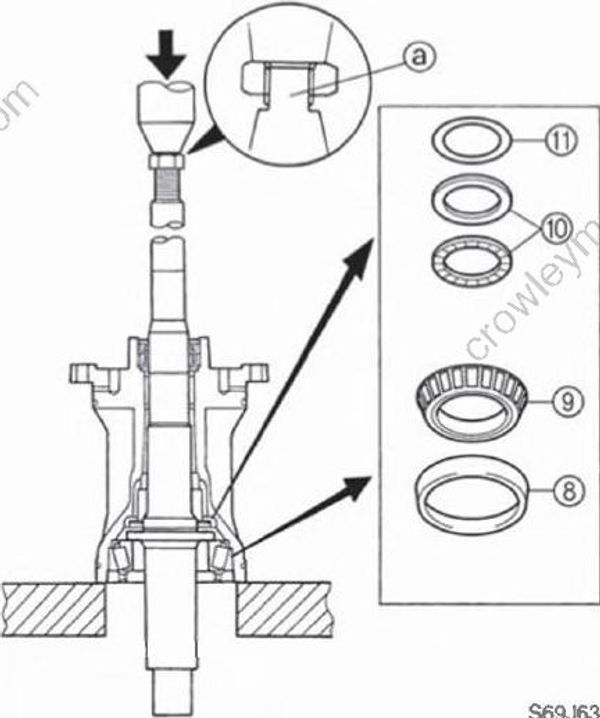 Lower Unit [Propeller Shaft Housing (Counter Rotation Model)] [2007 ...