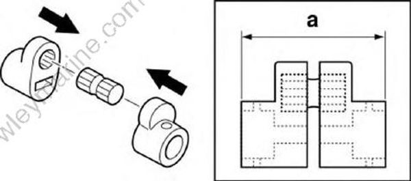 Bracket Unit [Clamp Brakcet And Swivel Bracket] [2017] | Crowley Marine