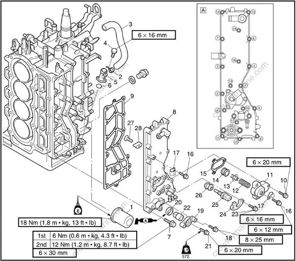 Power Unit [Oil Filter And Exhaust Cover] [2004] | Crowley Marine