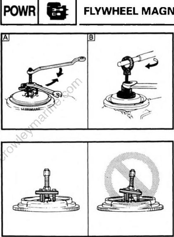 Power Unit [Flywheel Magneto And Magneto Base] [2002] | Crowley Marine
