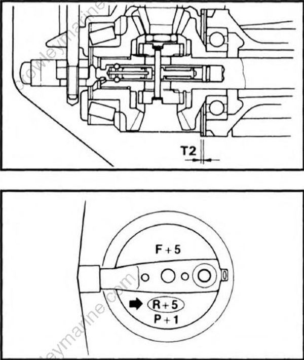 Lower Unit [Shim Selection] [2002] | Crowley Marine