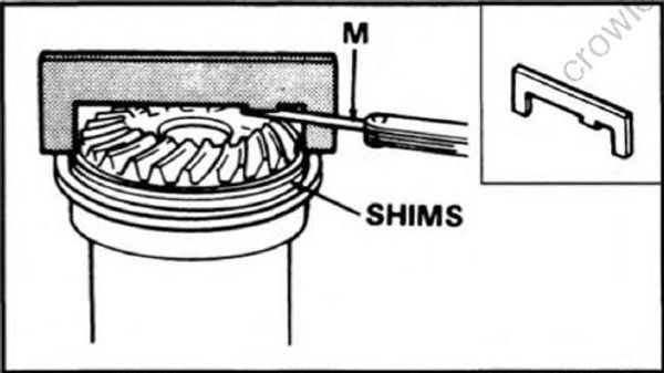 Lower Unit [Shim Selection] [2002] | Crowley Marine