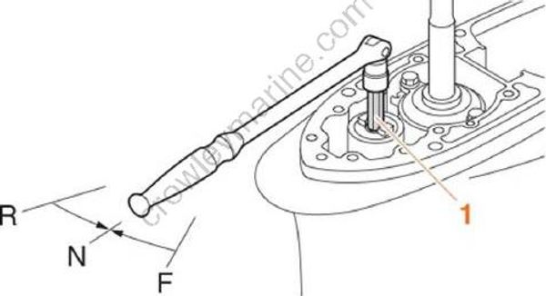 Lower Unit [Shimming (Counter Rotation Model)] [2017] | Crowley Marine
