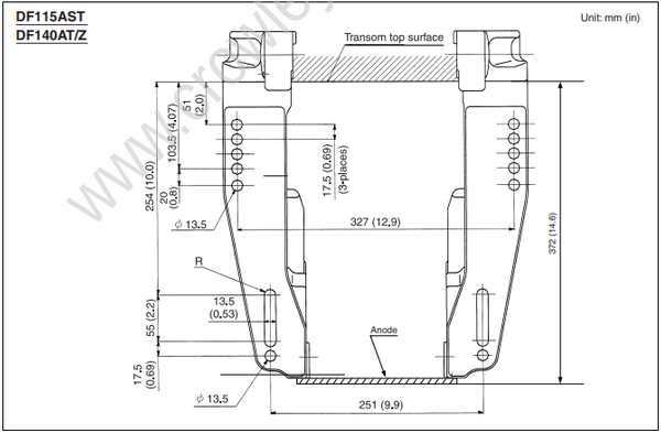 Setup Manual DF140A, DF115A Outboard Motor Installation | Crowley Marine