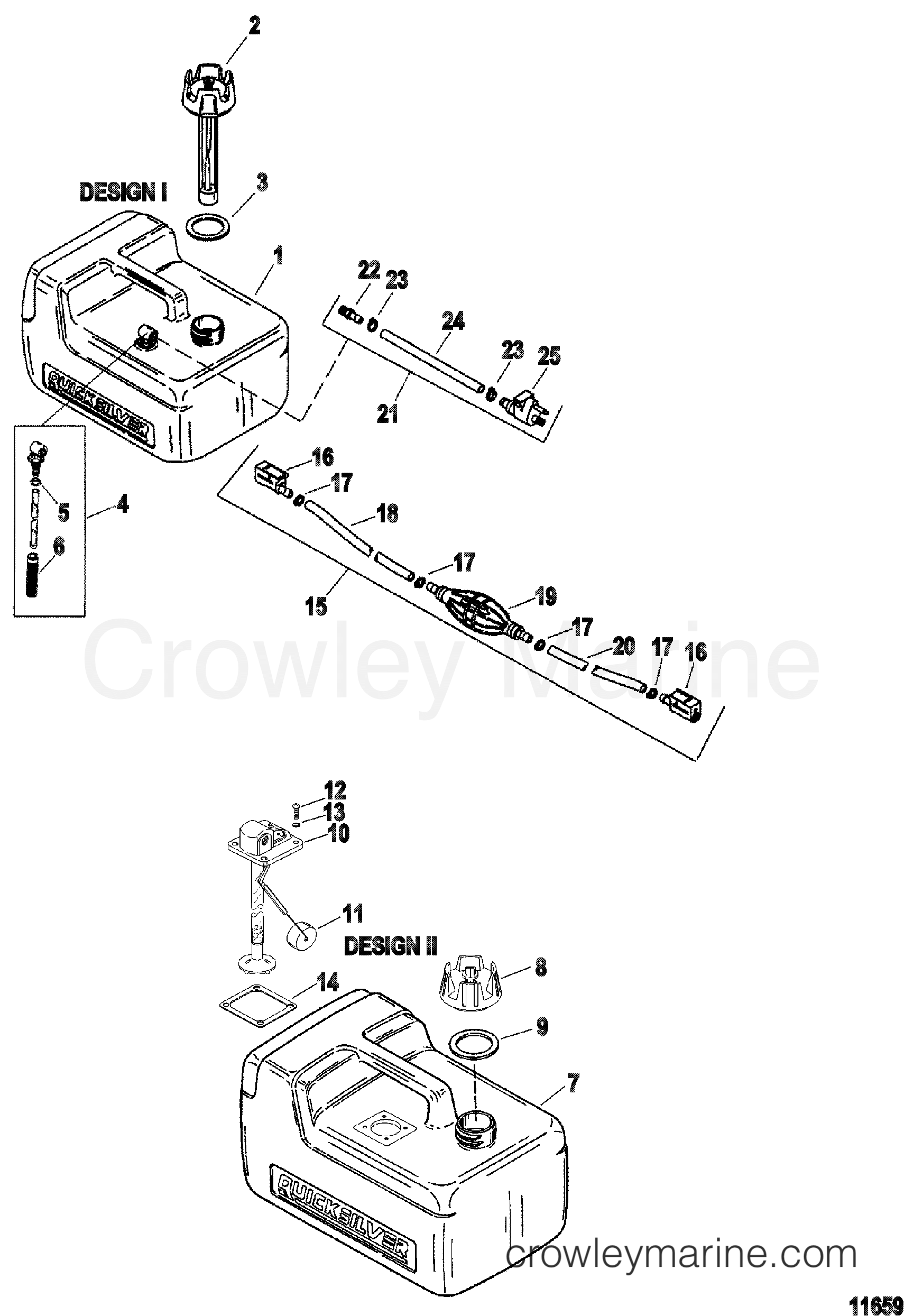 FUEL TANK ASSEMBLY, RHINO RIDER - 1999 Inflatable Boat 10.0 [REL - 1999 ...