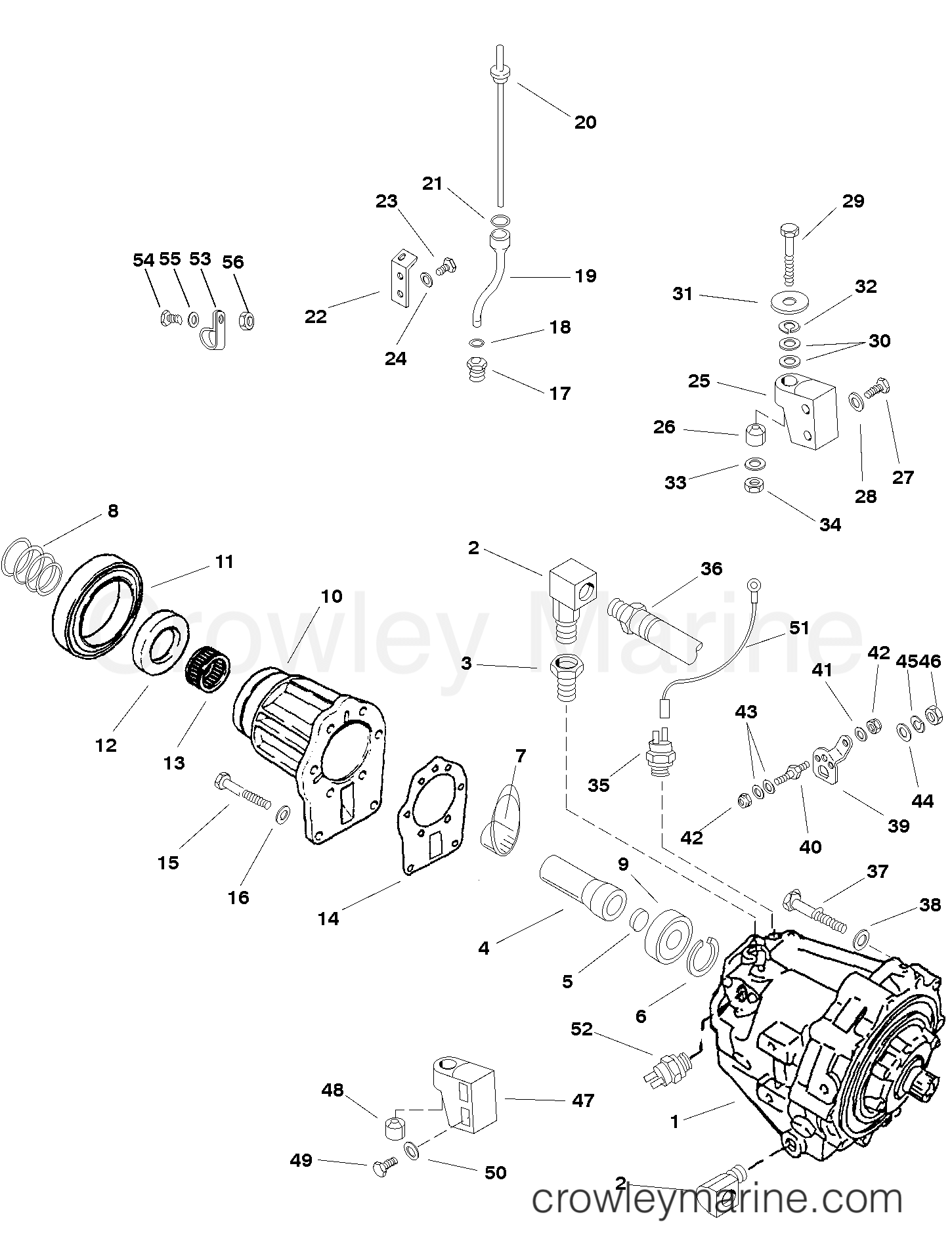 TRANSMISSION AND COMPONENTS (III AND V DRIVE) (BRAVO)- PG 1 - 1990 Race ...