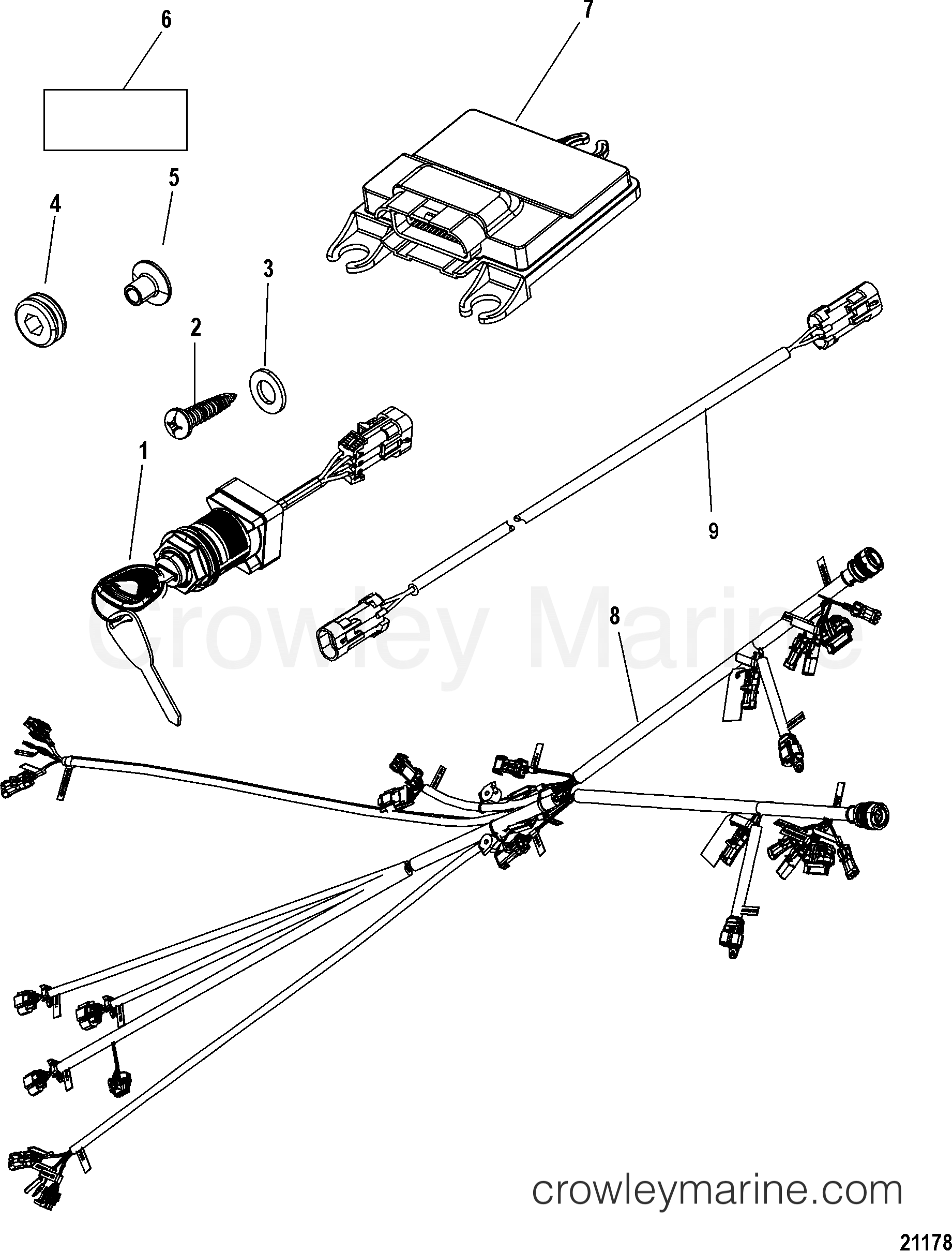 COMMAND MODULE KIT, CONSOLE MOUNT-DTS (DUAL) - Various Years Rigging ...