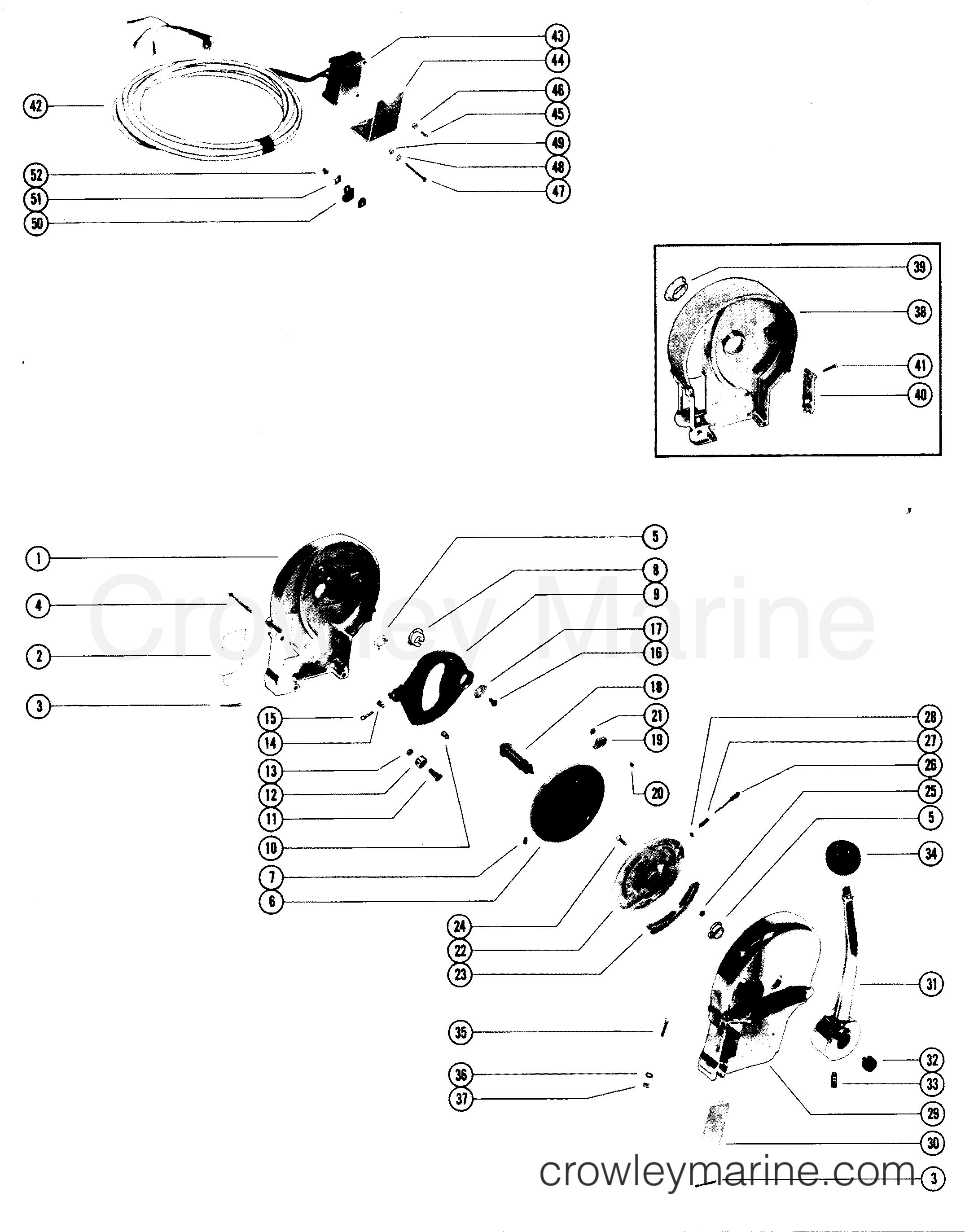 REMOTE CONTROL ASSEMBLY, COMPLETE (56453A1 / A2) - Various Years ...