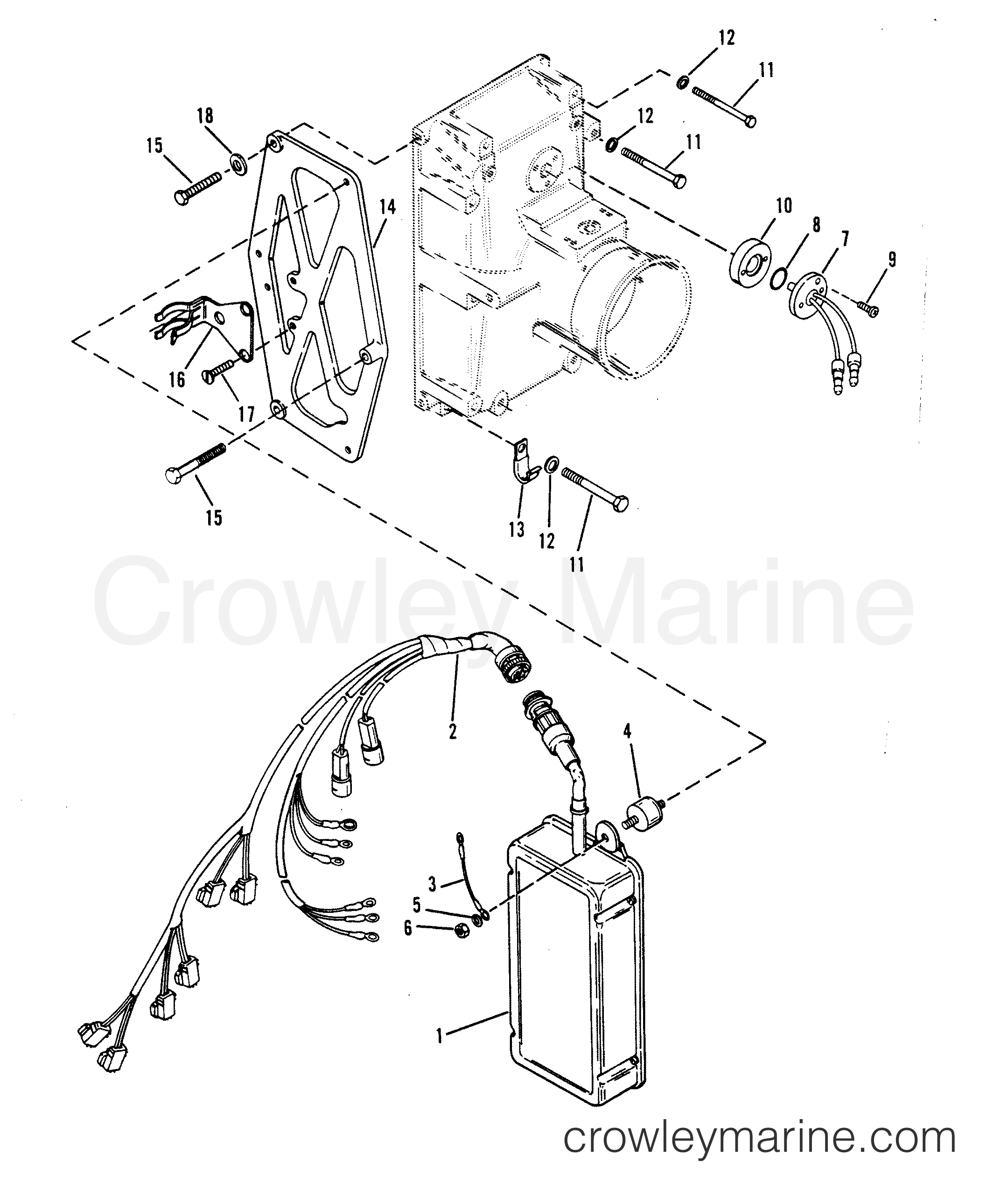 Mercruiser Control Box Diagram