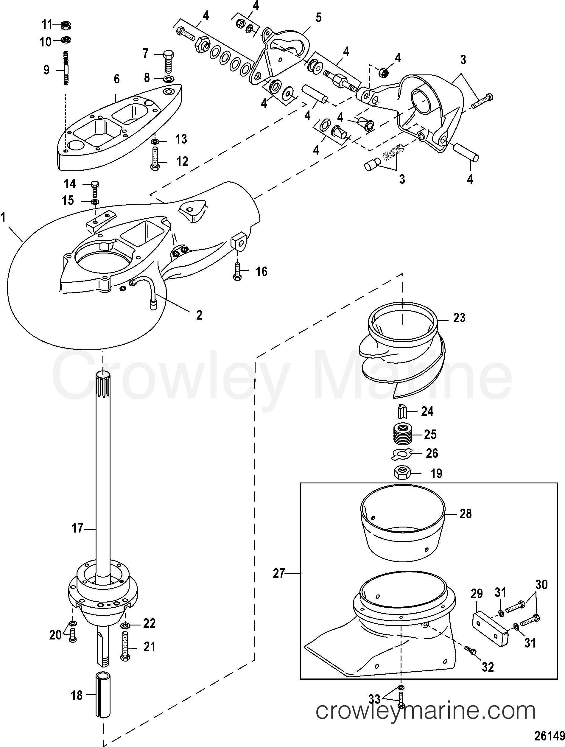JET UNIT - 2006 Outboard 25 [MH] 7025207UL | Crowley Marine