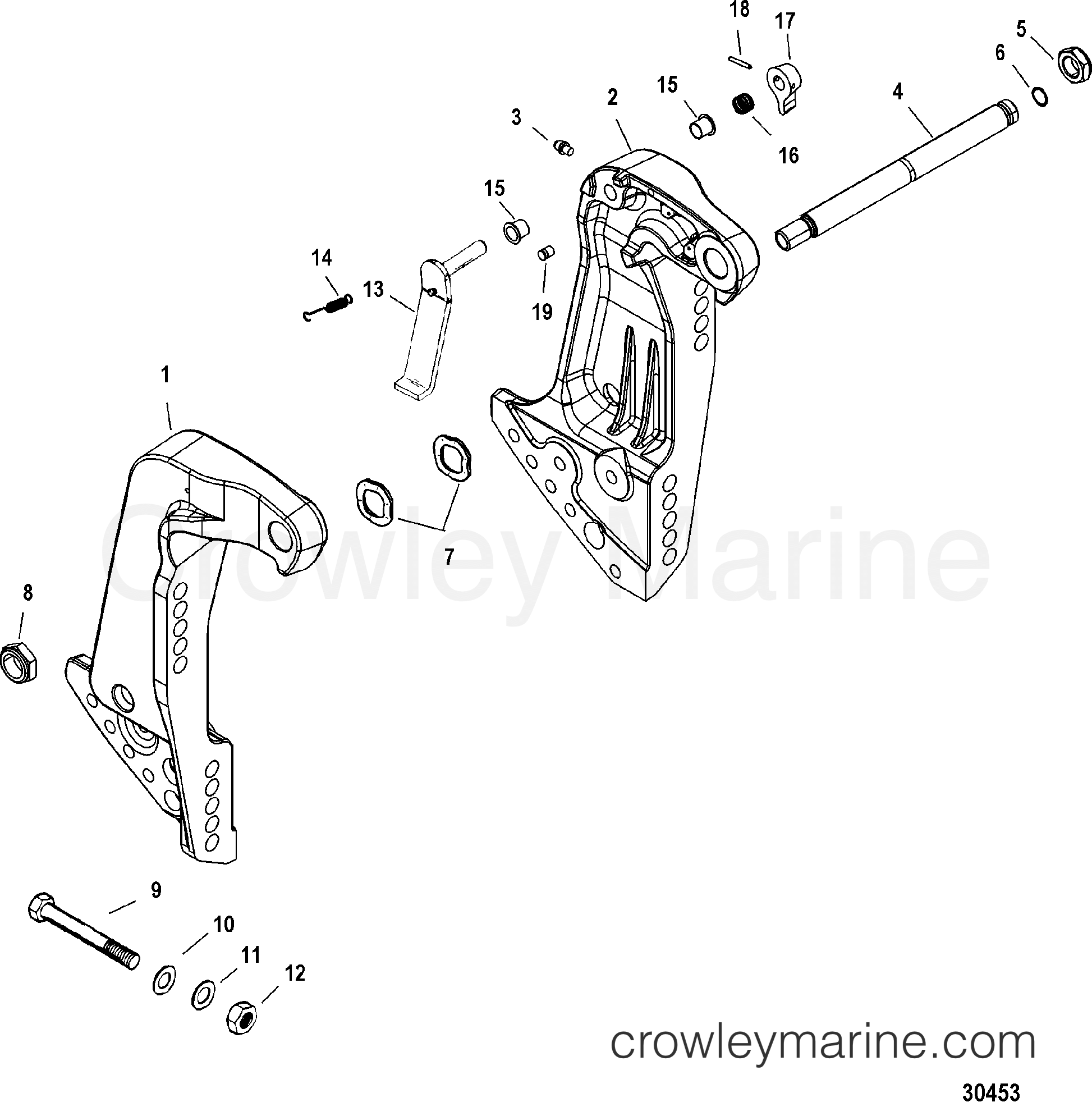 ACCESSORIES - 2001 Outboard 200DFI [CXL DIG SW] 7200D84KD | Crowley Marine