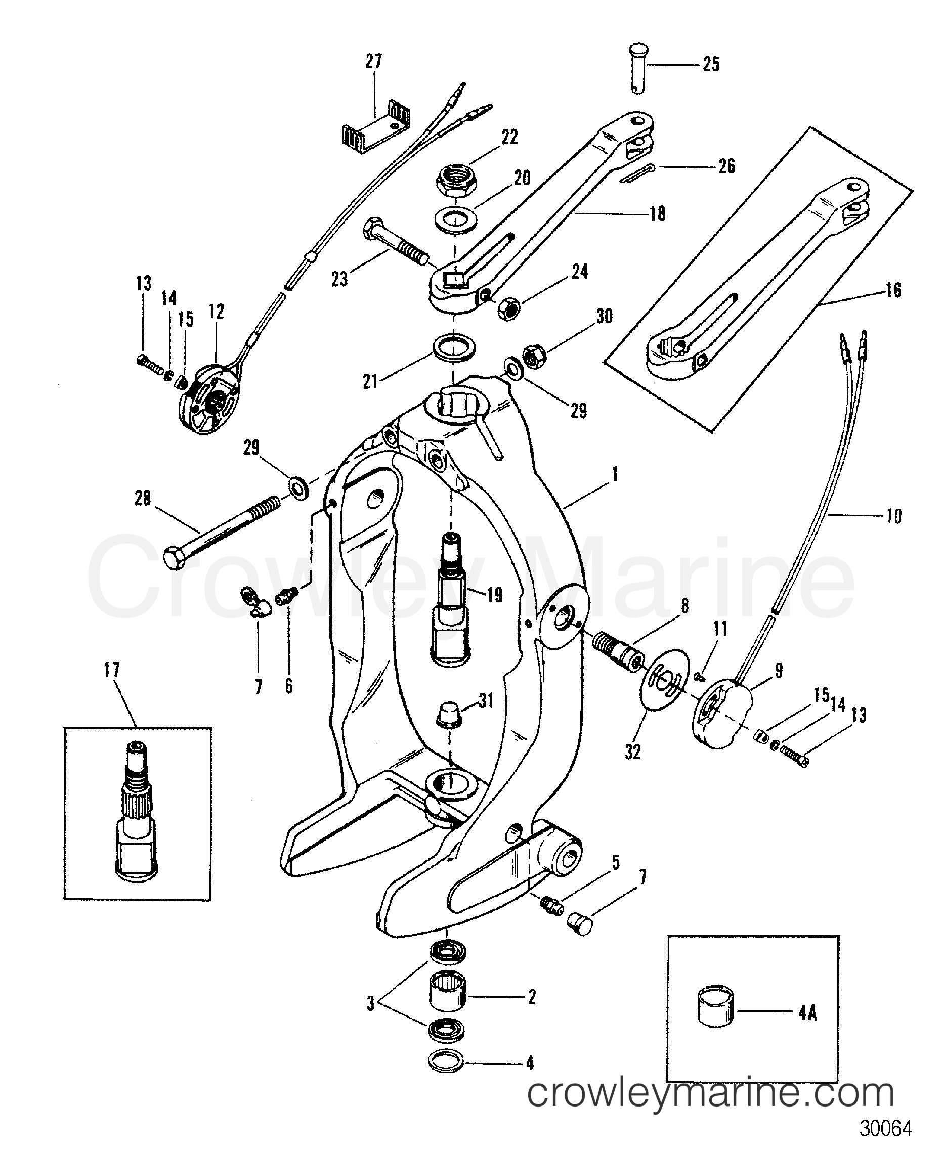 Omc Gimbal Housing Diagram