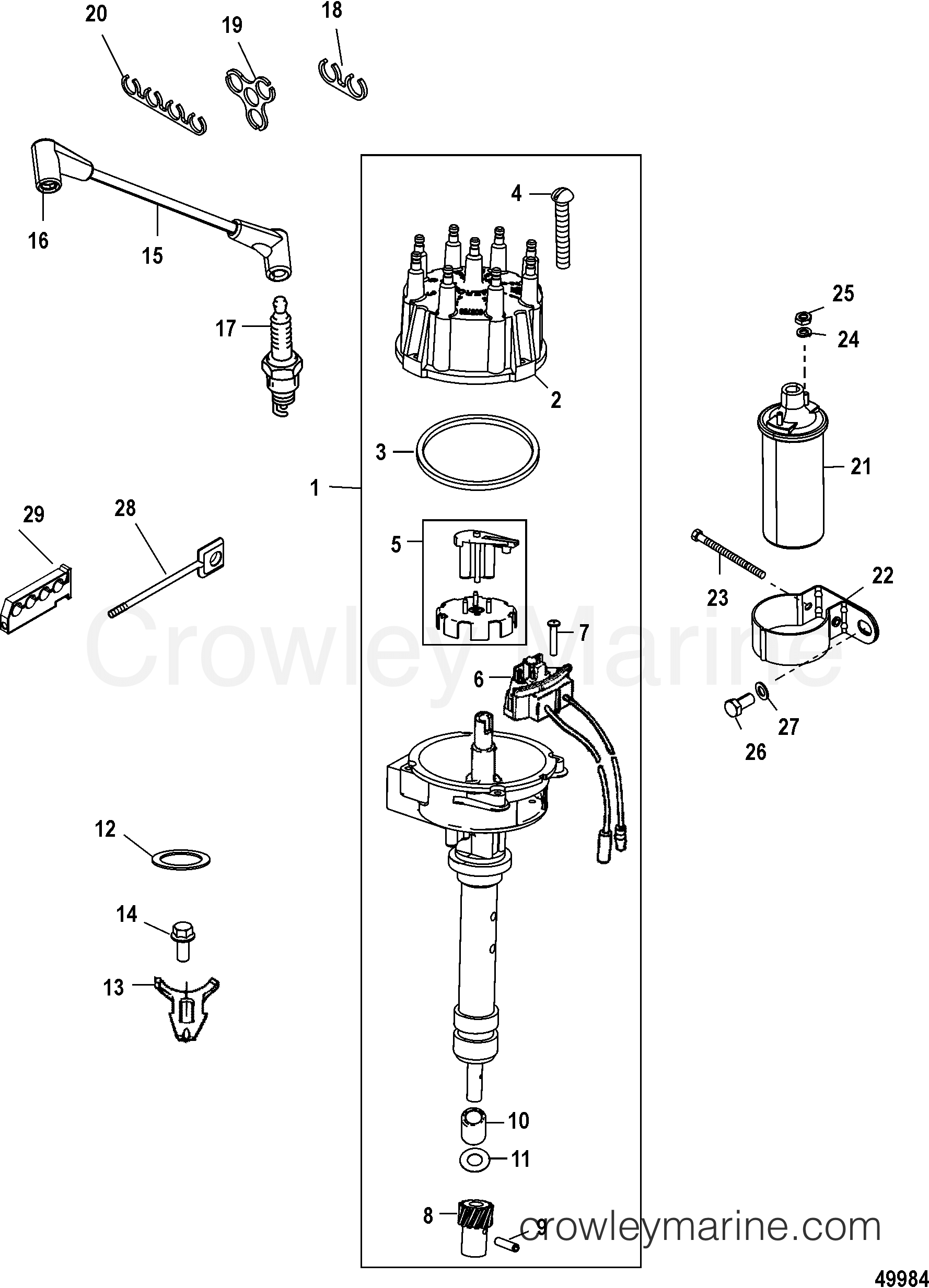 DISTRIBUTOR AND IGNITION COMPONENTS - 2011 Miscellaneous REMAN ...