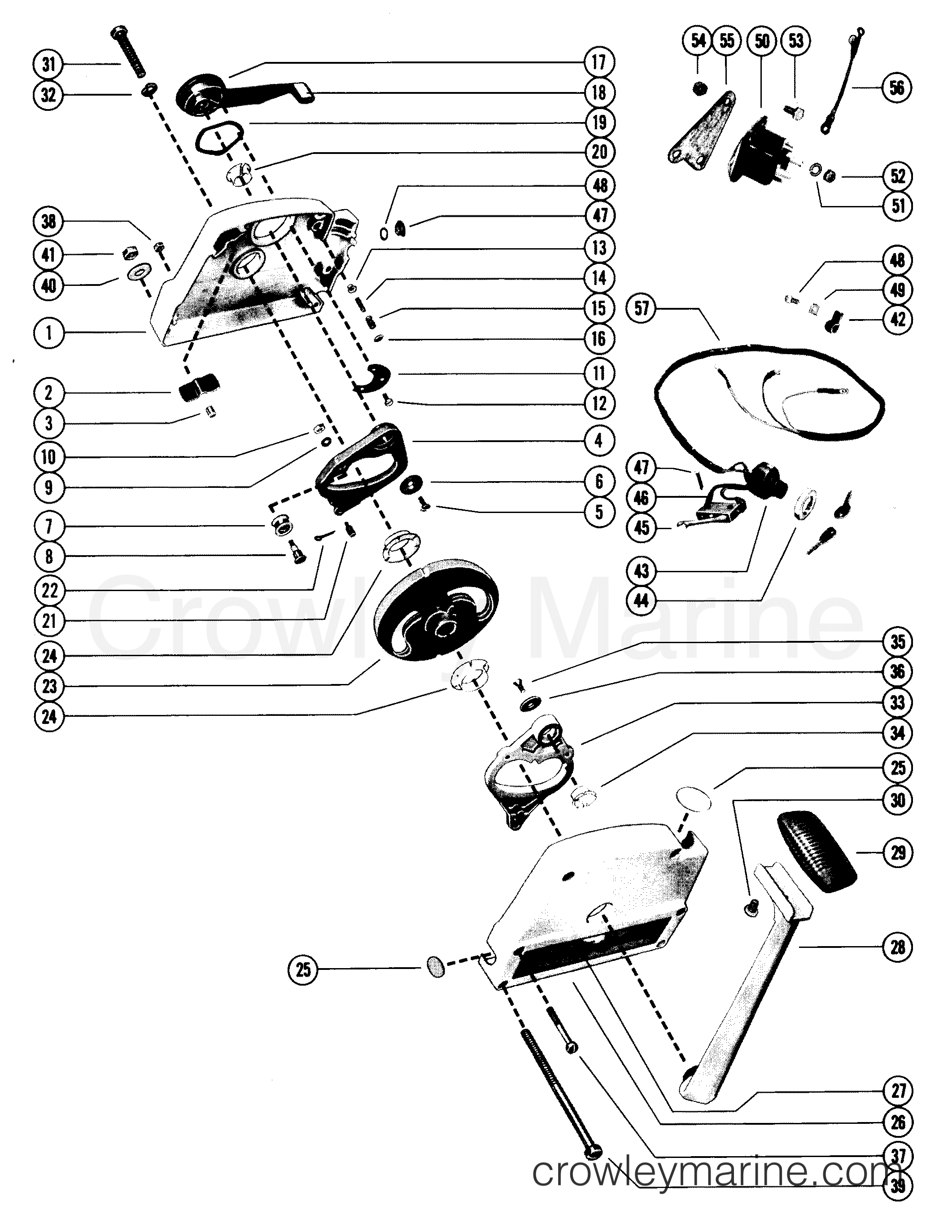 REMOTE CONTROL ASY (79108A15) - Various Years Rigging Remote Controls ...