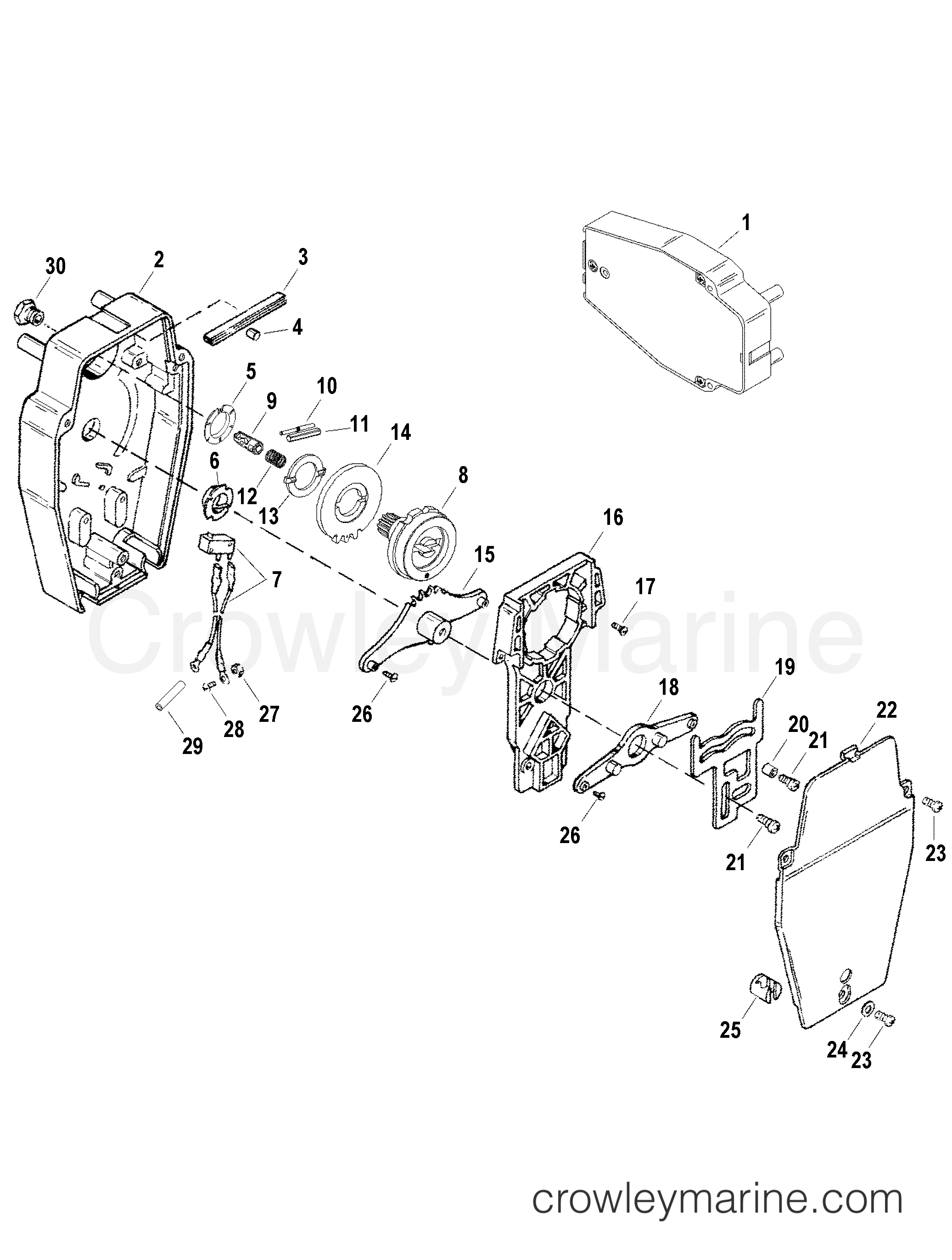 MODULAR COMPONENTS-REMOTE CONTROL (DESIGN III) - 2000 Inflatable Boat ...