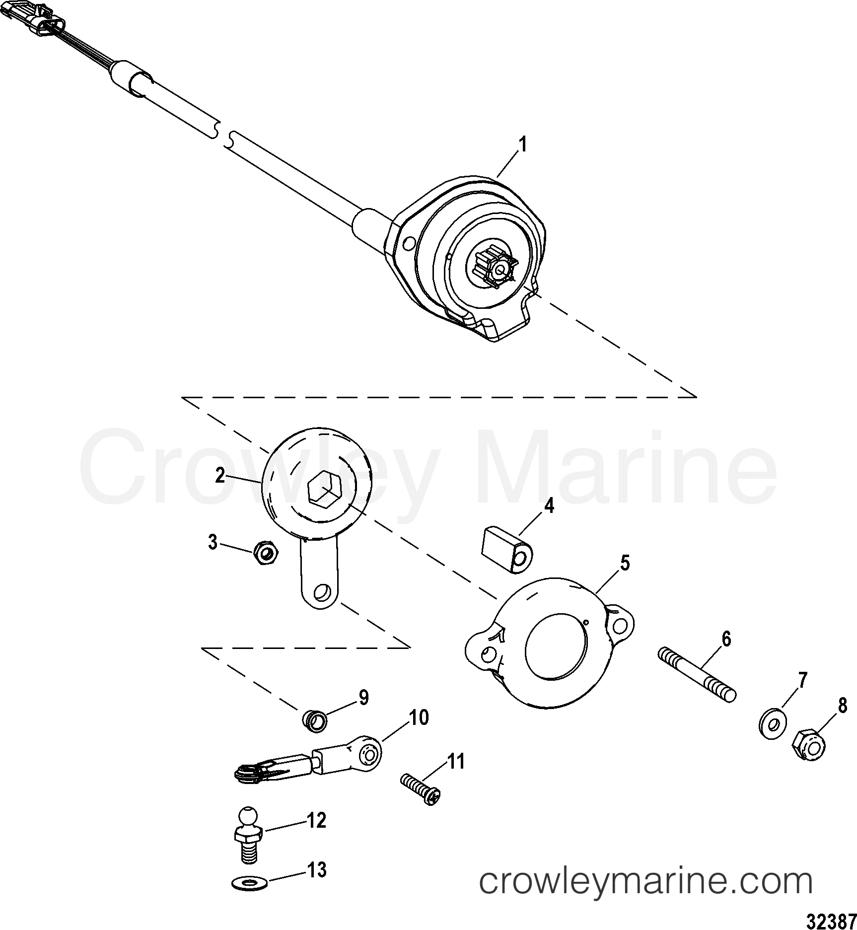 STEERING INDICATOR KIT - 2006 Race Stern Drive NXT1 DRV [1.153:1 ...
