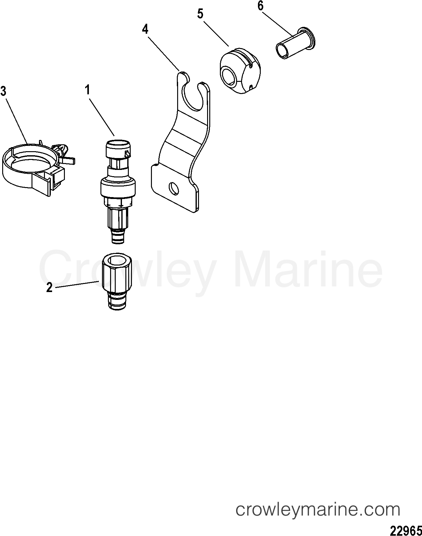 PITOT SENSOR ASSEMBLY(859210A 1) - Various Years Rigging Electrical ...