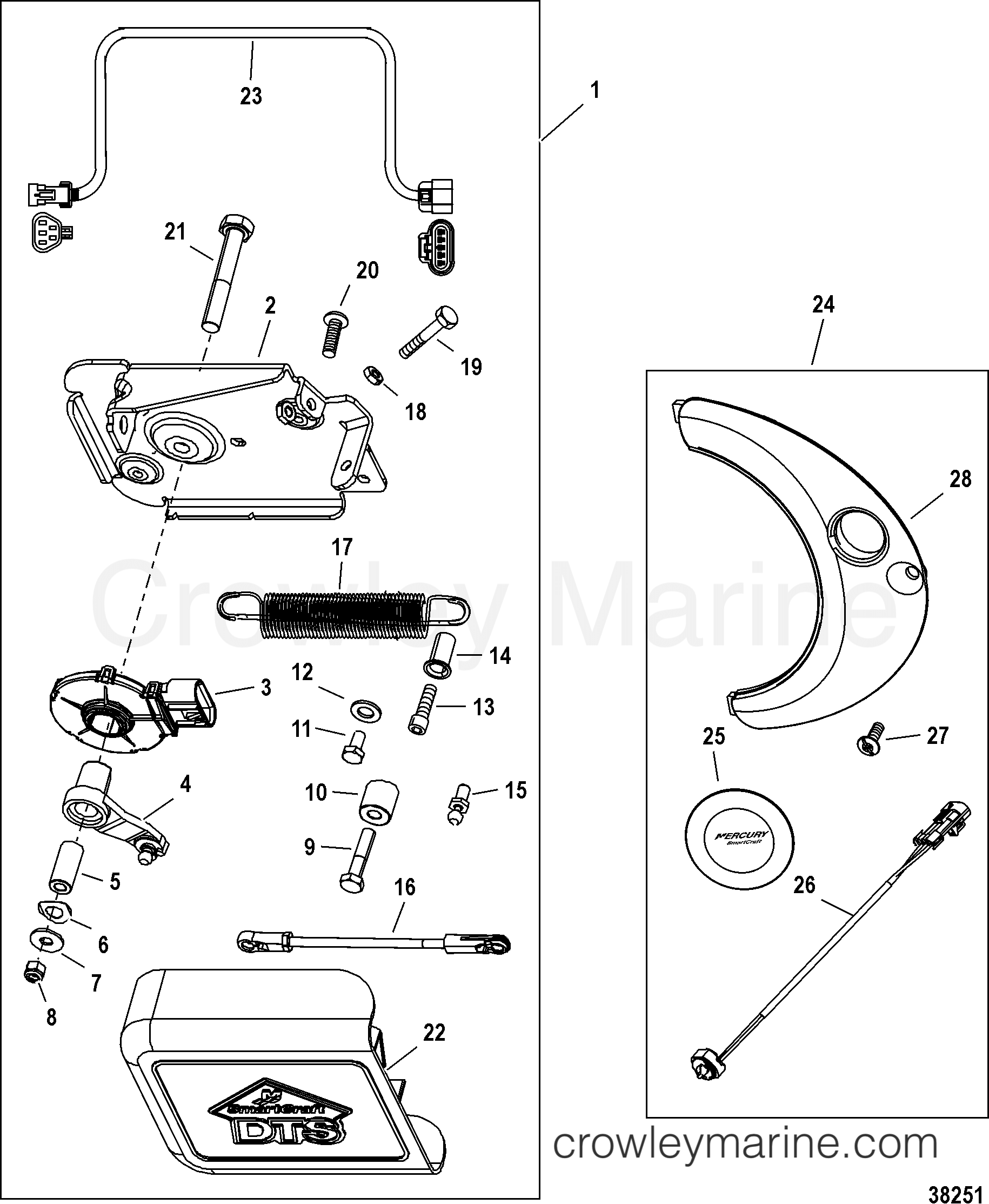 HOTFOOT AND HAND THROTTLE SWITCH KIT(893359K03) - Various Years Rigging ...