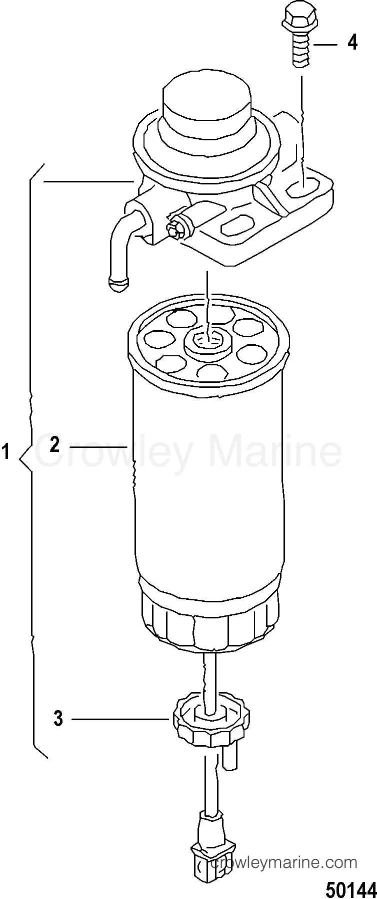 FUEL FILTER AND PUMP - 2012 Inboard Engine 3.0L TDI 3D300013D | Crowley ...
