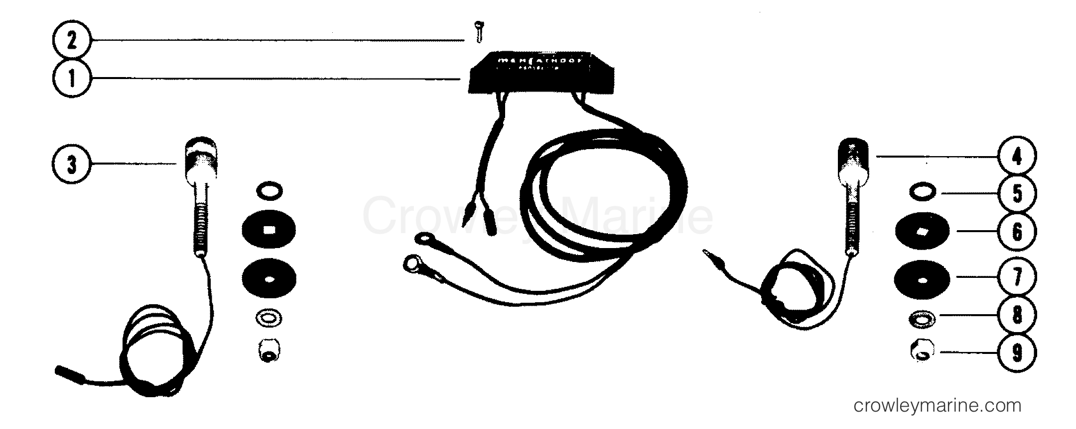 MERCATHODE KIT A - Various Years Rigging Trim / Tilt / Lift Systems and ...