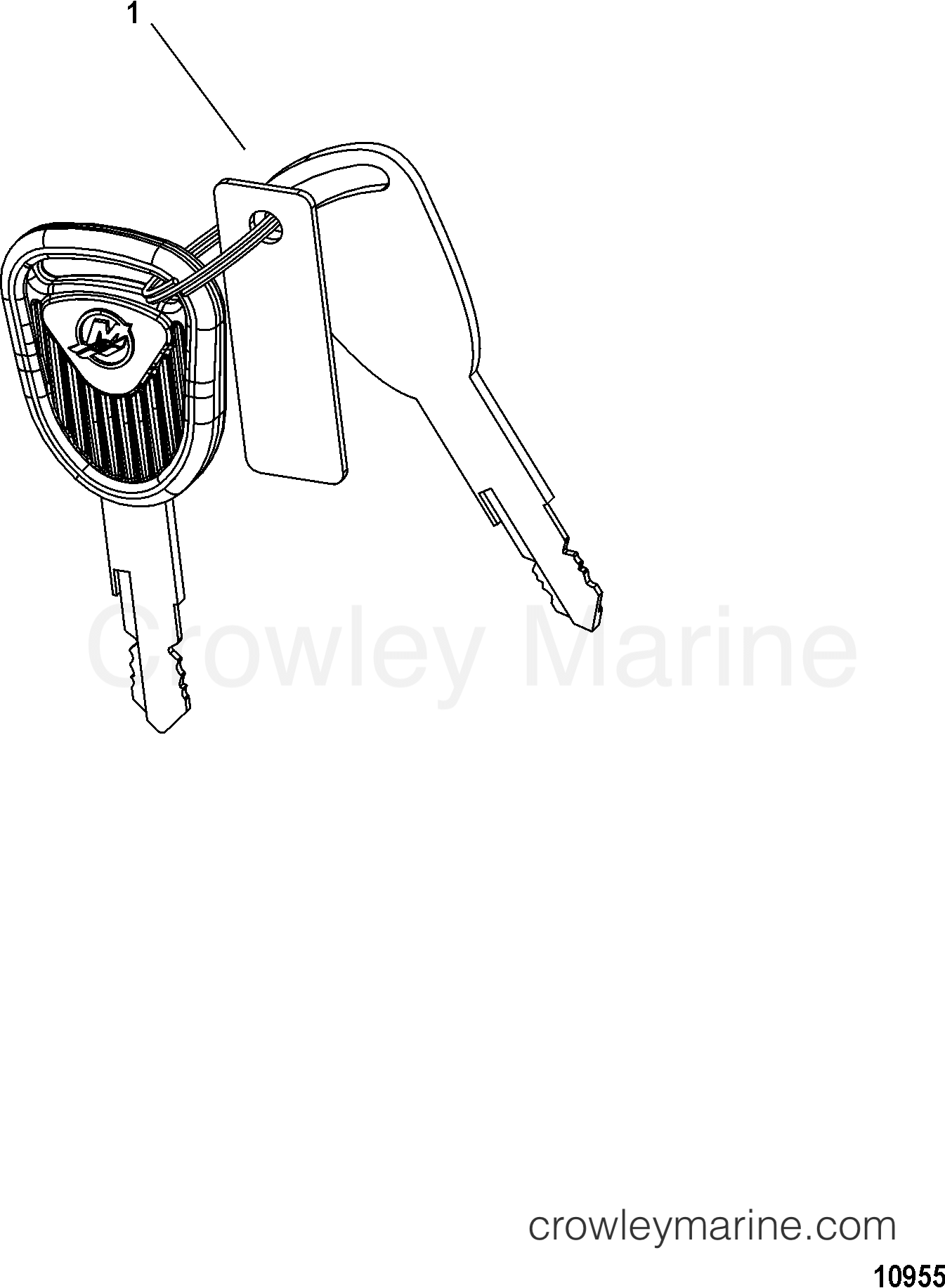 KEY CHART-4 POSITION-WITH MERCURY LOGO(896919 SERIES) - Various Years ...