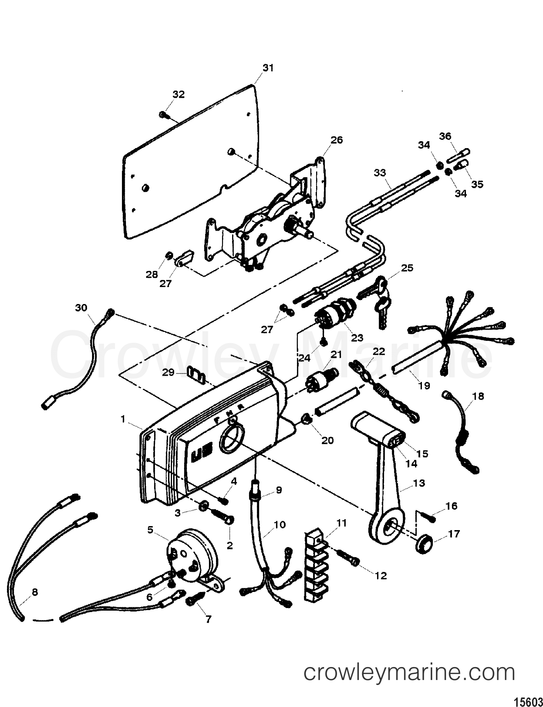 Mercury Outboard Throttle Control Diagram REMOTE CONTROL
