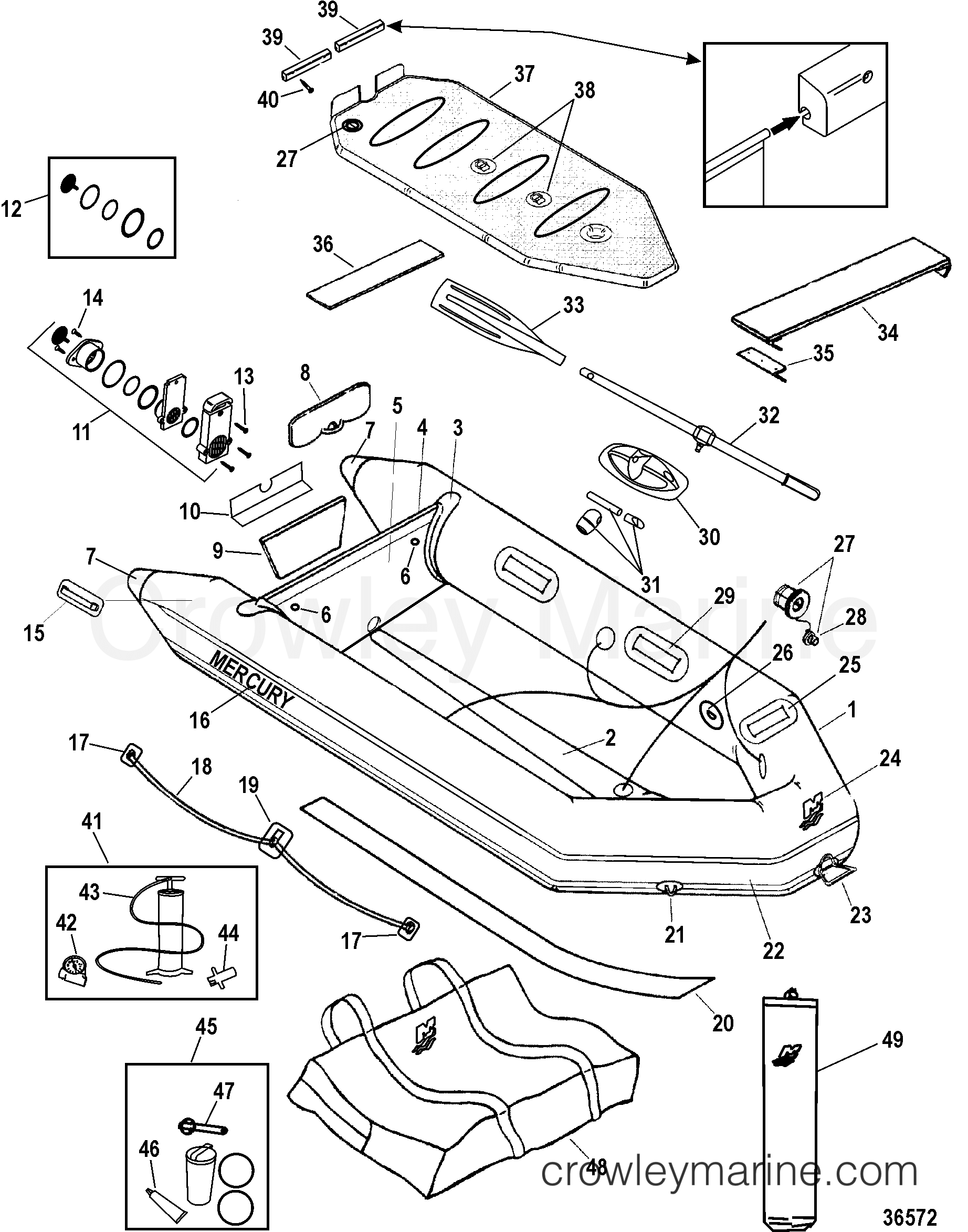 AIR DECK DELUXE MODELS(WHITE AND LIGHT GRAY) - 2009 Inflatable Boat ...