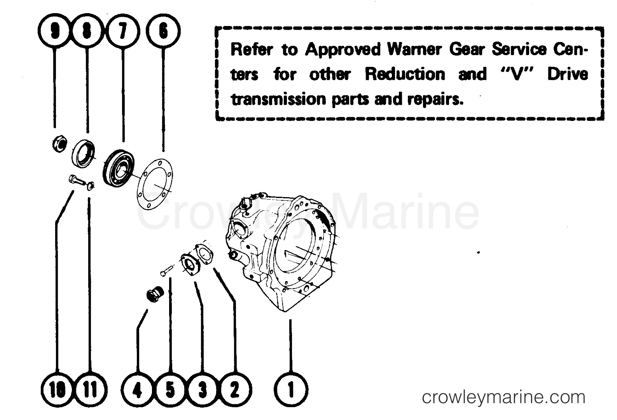 71 AND 72 SERIES TRANSMISSION (INBOARD) - Various Years Rigging ...