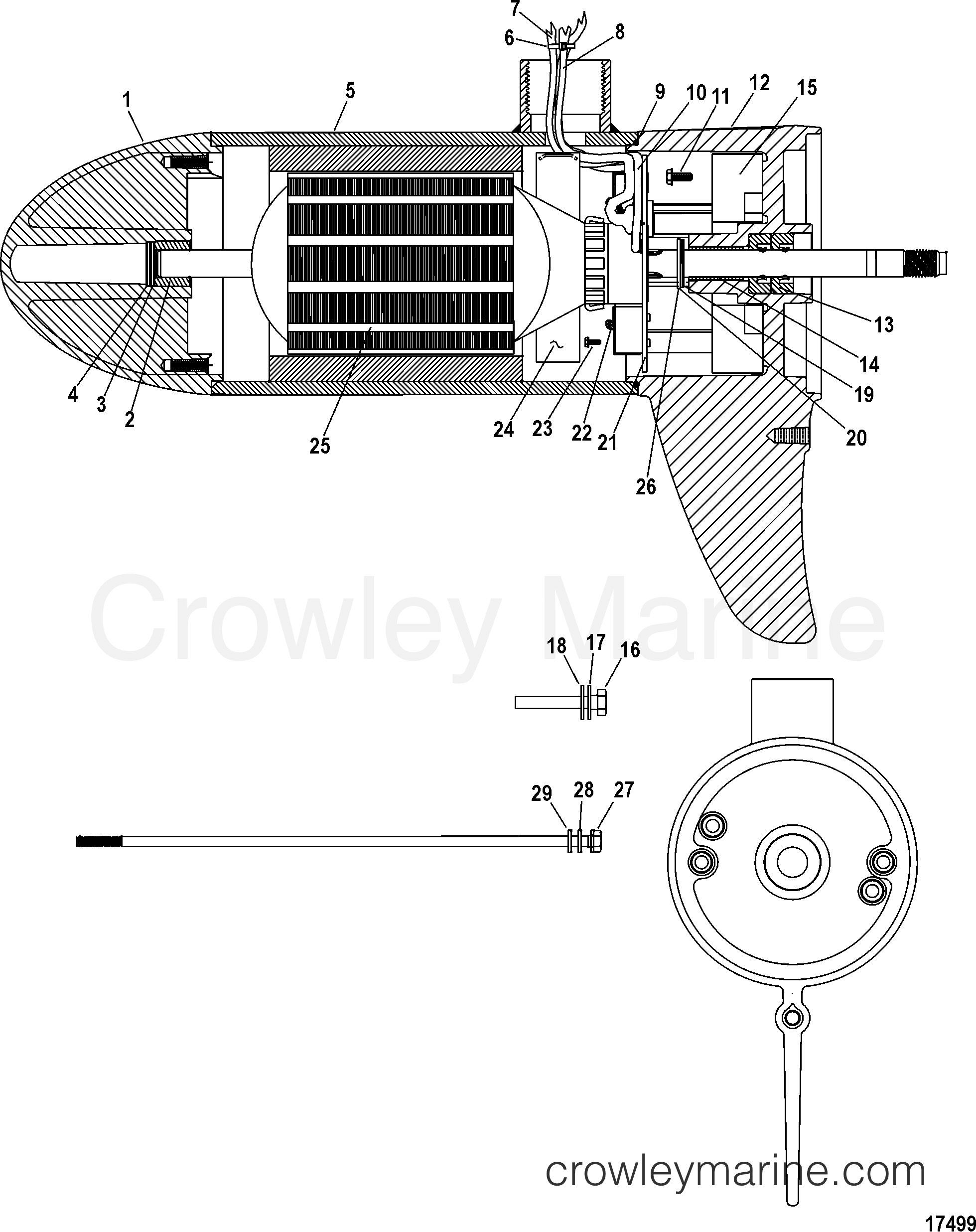 LOWER UNIT ASSEMBLY(109# - VARIABLE) (MXC397022) - 2003 Electric ...