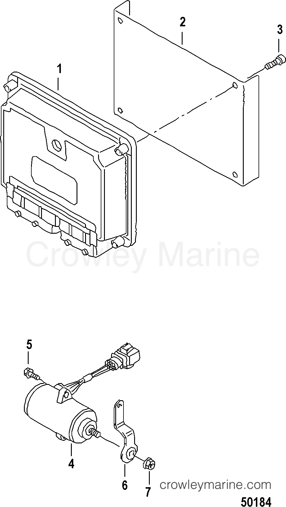 CONTROL UNIT - 2012 Inboard Engine 3.0L TDI 3D300010D | Crowley Marine