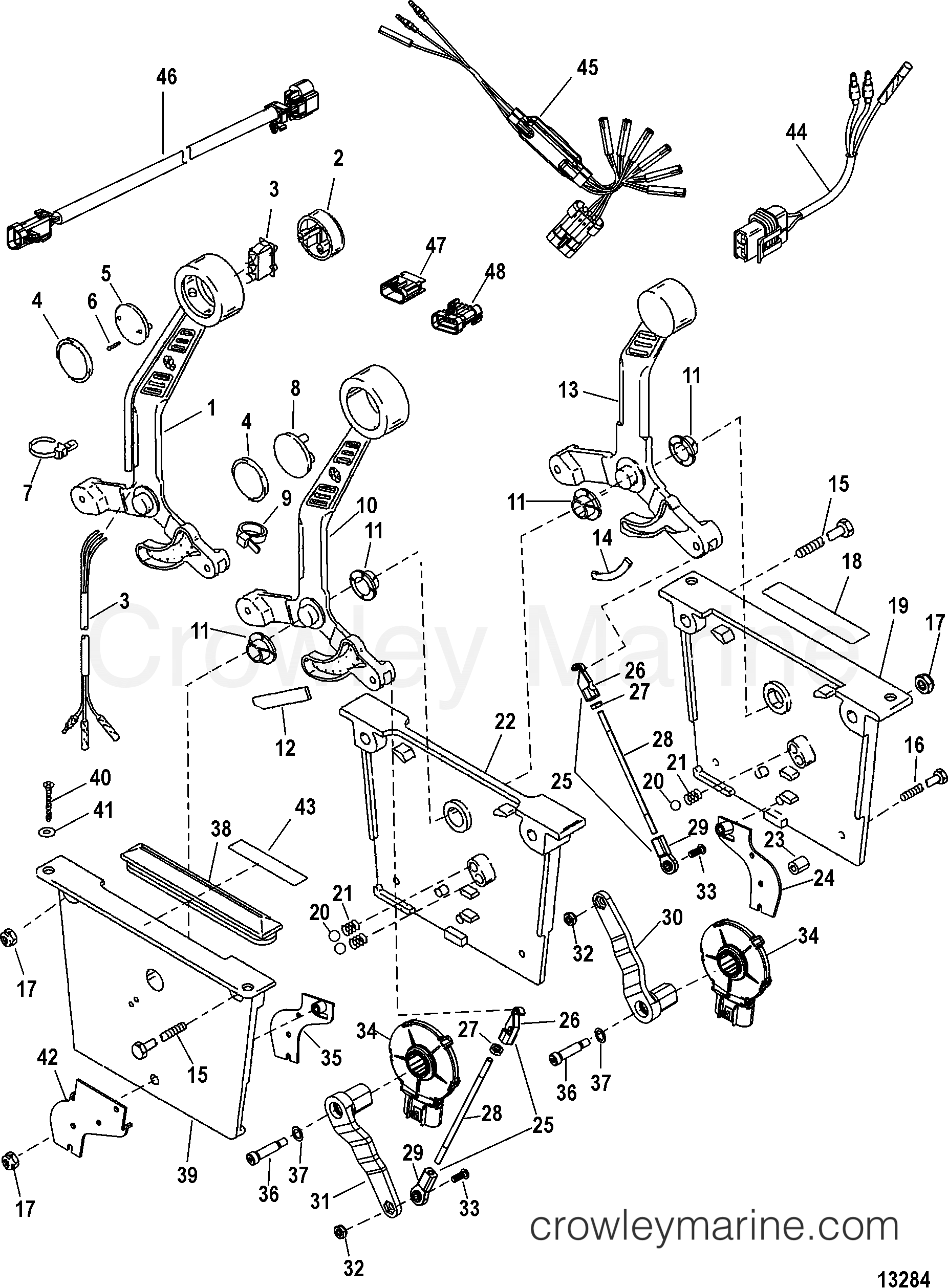 ZERO EFFORT CONTROL-DTS (1/2/3 LEVER) - Various Years Rigging Remote ...