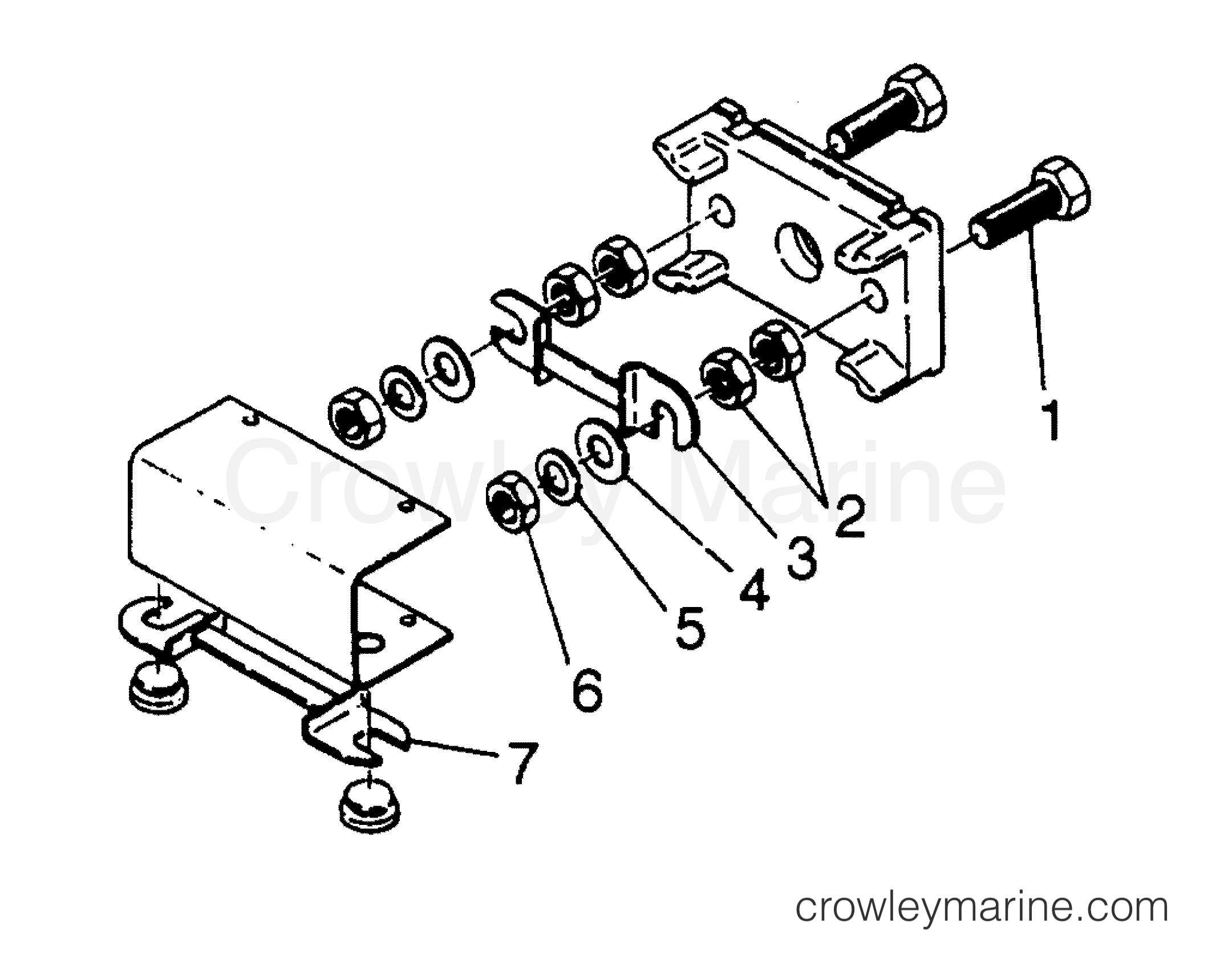 FUSE AND JUNCTION BOX - 1993 Inboard Engine 5.9LD [PORT] 35922G9FS ...