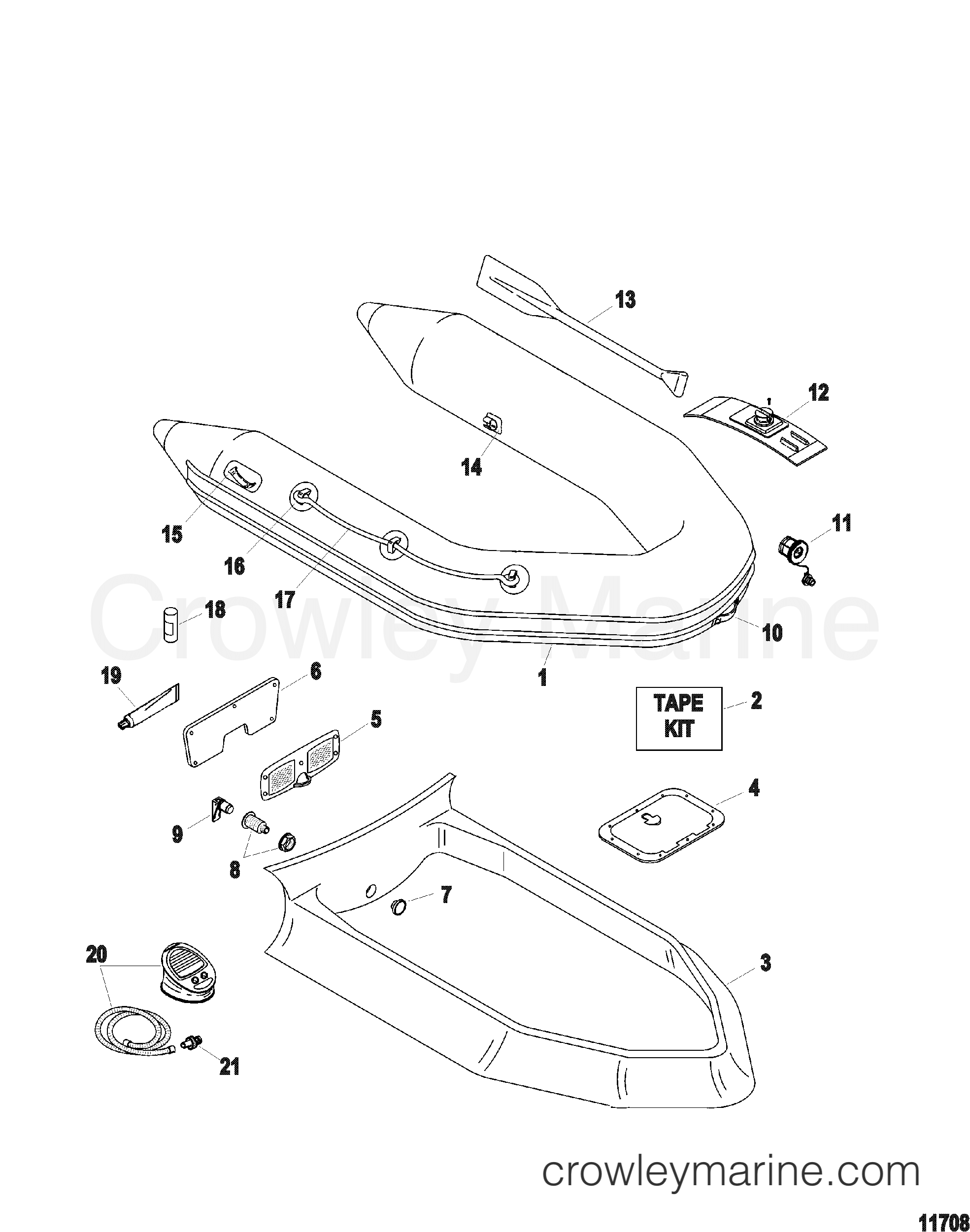 VANGUARD INFLATABLES(VALIANT 340/400) - 2000 Inflatable Boat VALIANT ...