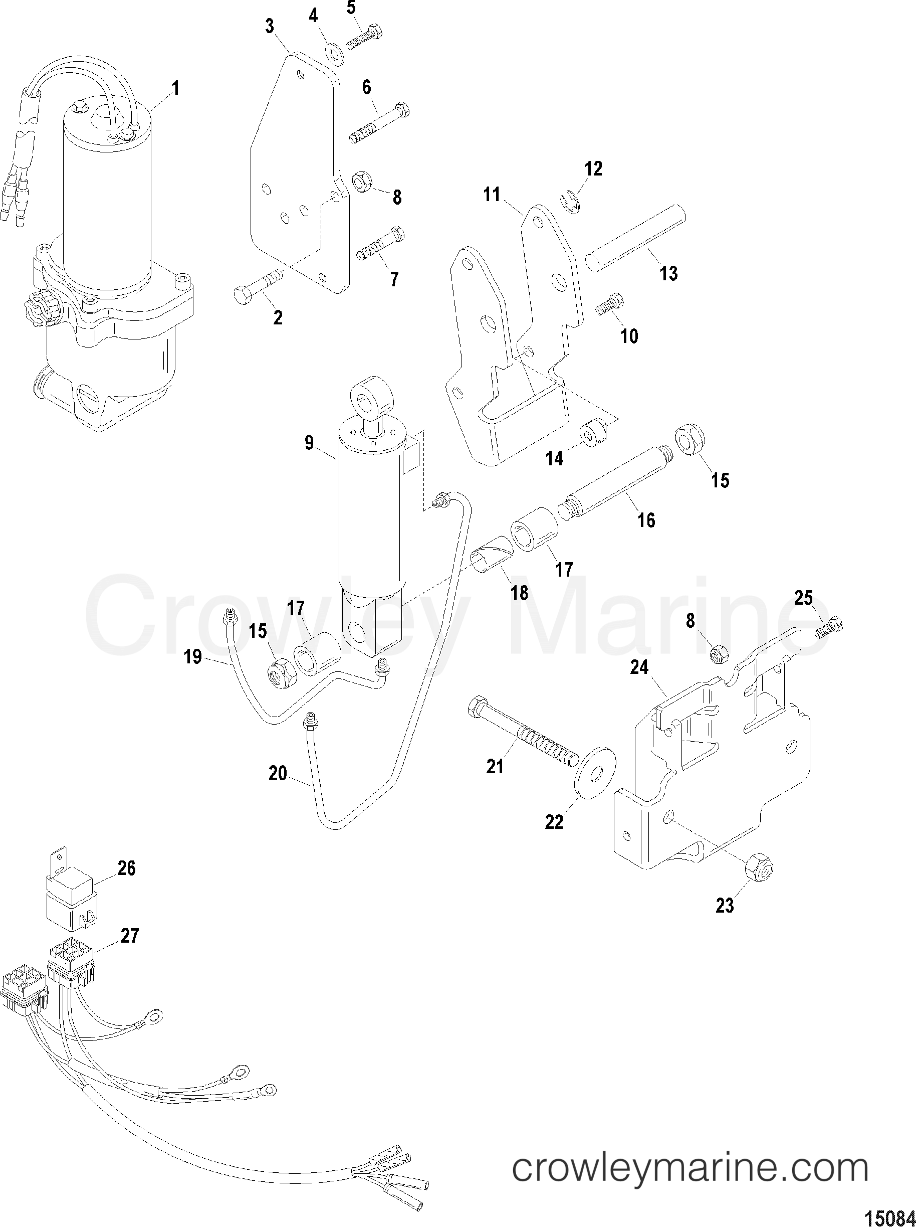 POWER TRIM KIT(850700A5 / 850700A07) - Various Years Rigging Trim ...