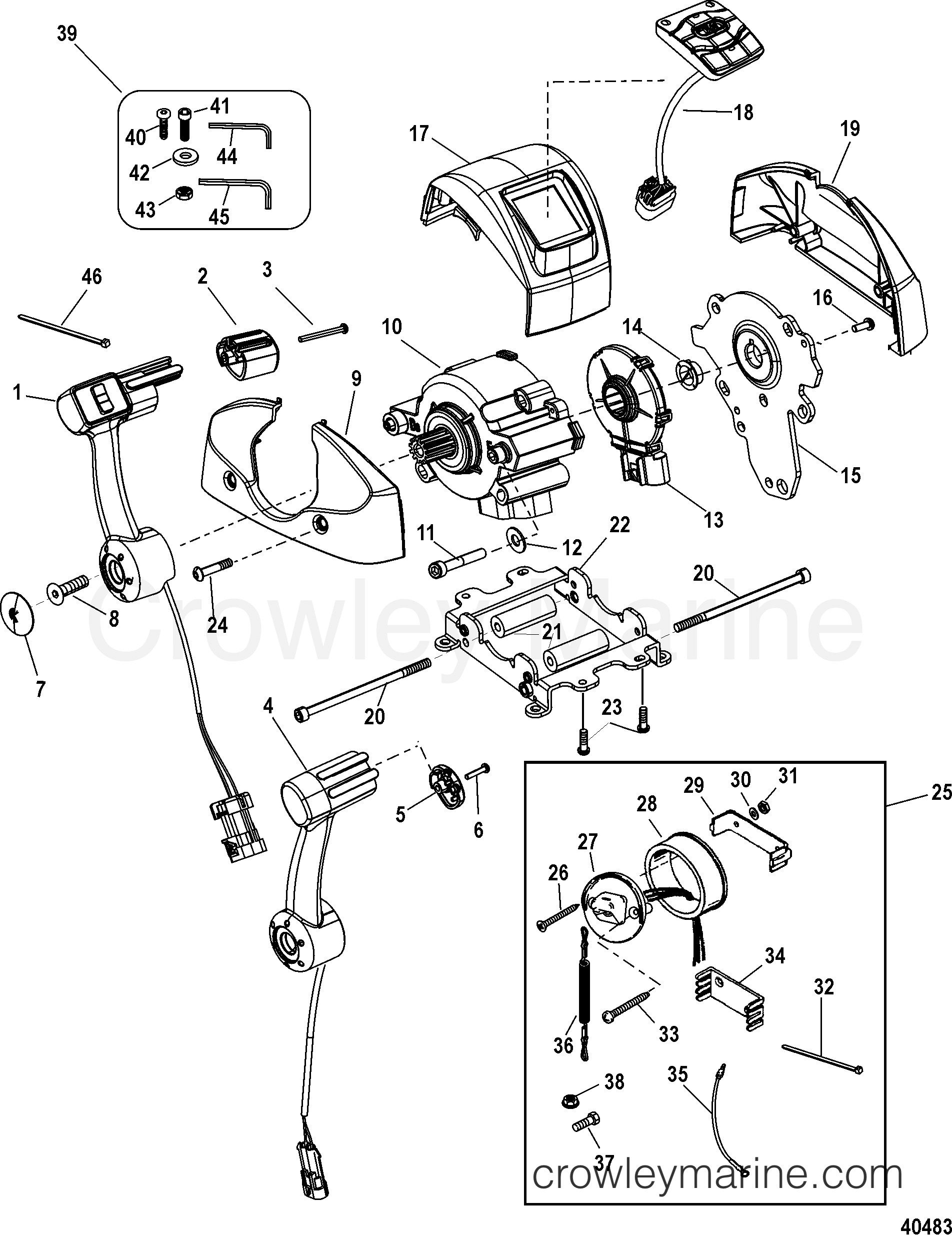 REMOTE CONTROL-DTS, SINGLE HANDLE/CONSOLE WITH CAN PAD - Various Years ...