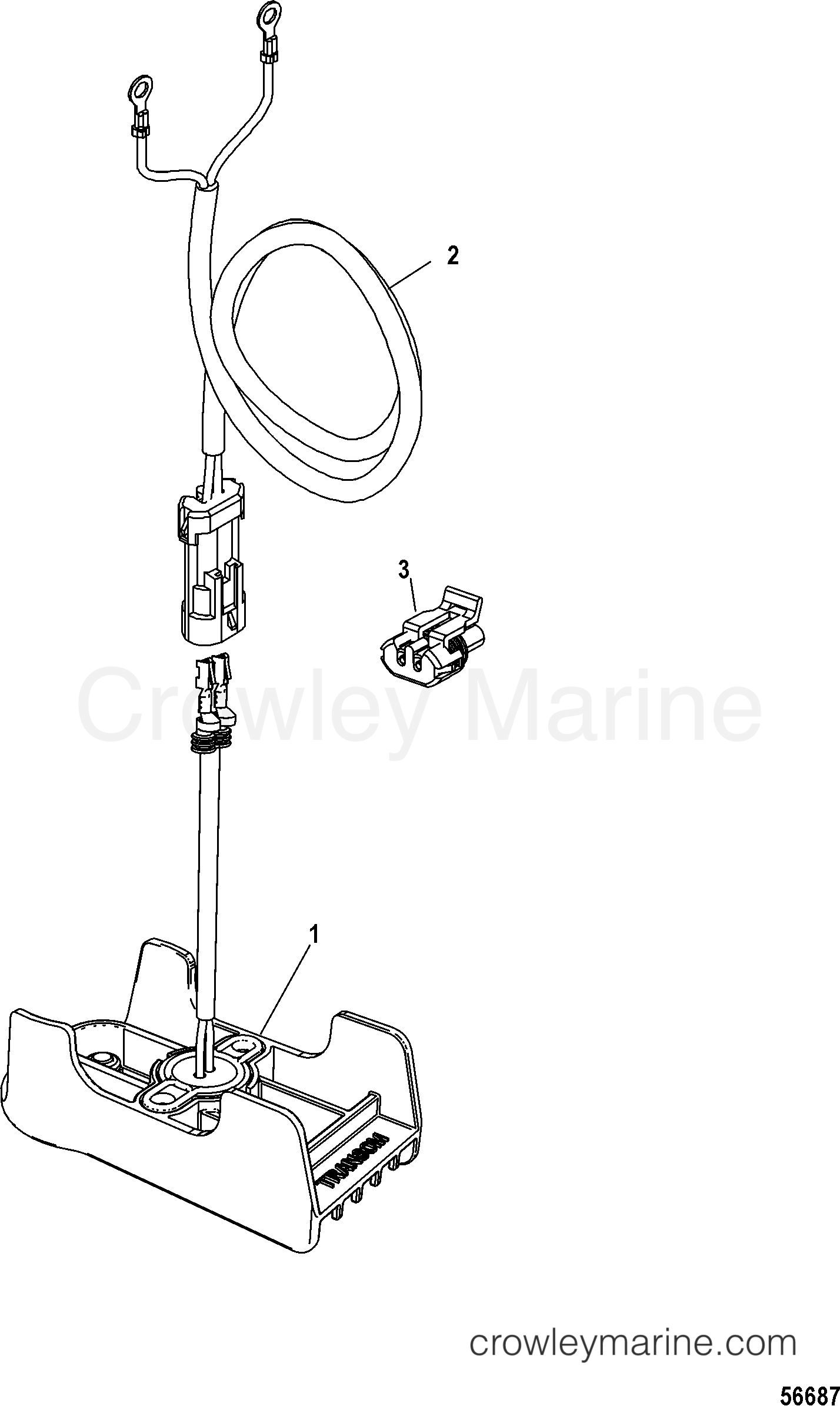 MERCATHODE KIT, WITH QUICK CONNECT - Various Years Rigging Fuel/Oil ...