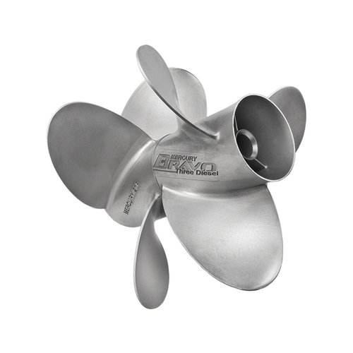 8M0074865 Bravo Three Diesel Prop - 4 Blade 16x21LH Stainless Steel ...