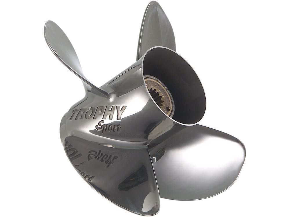 878612A40 Trophy Sport Prop - 4 Blade 10.63x12RH Stainless Steel ...