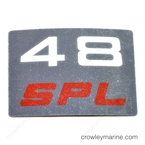 0334394 Plate - Evinrude | Crowley Marine