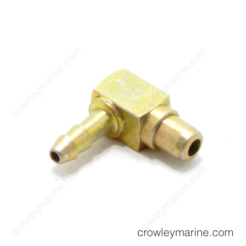 0346137 Oil recirculation upper elbow Nipple - Evinrude | Crowley Marine