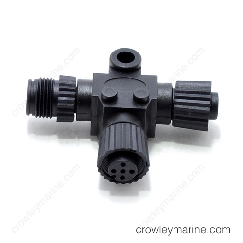 0764151 I-Command Single Tee Connector - Evinrude | Crowley Marine