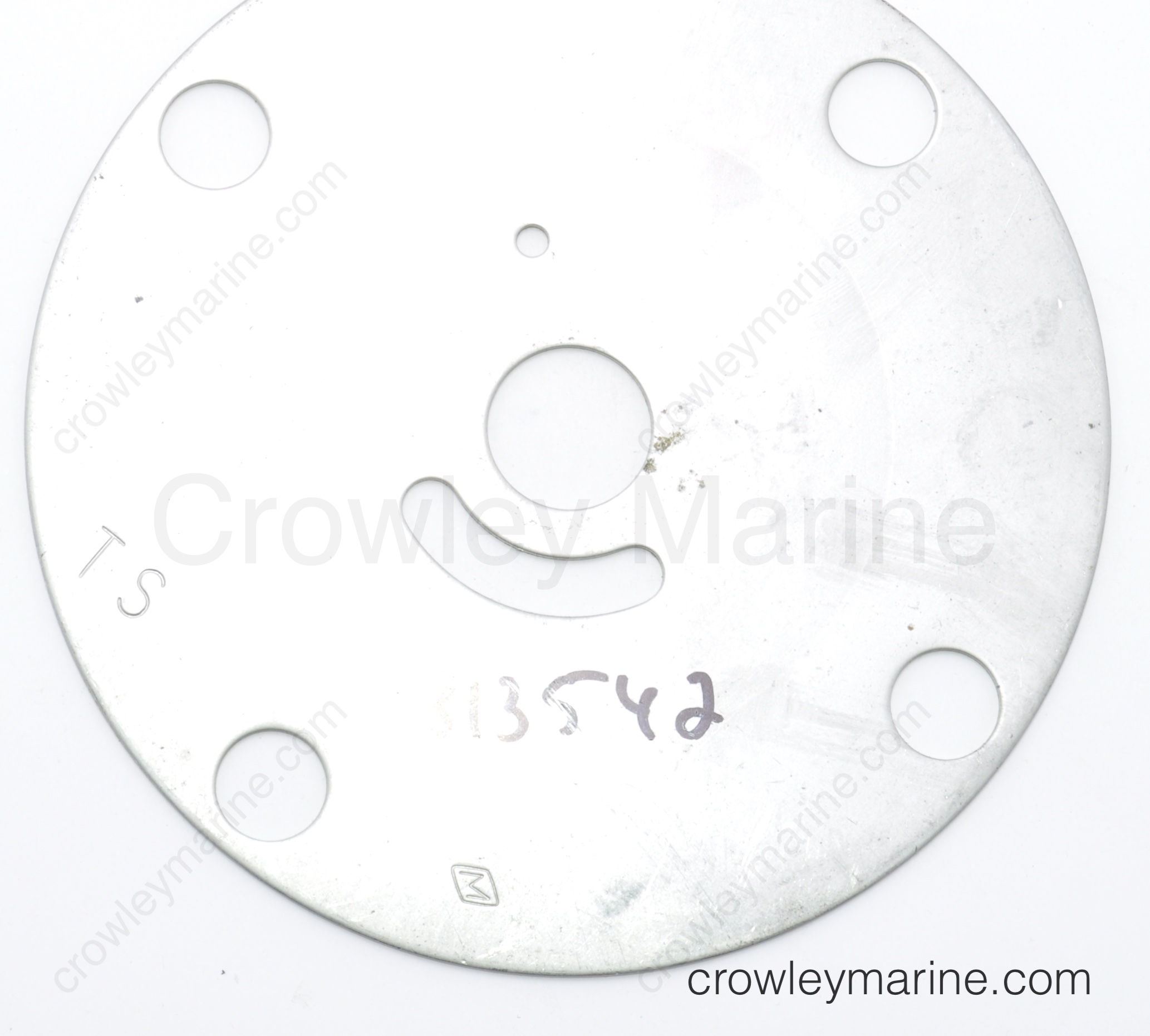 0313542 Impeller Plate - Evinrude & Johnson, OMC | Crowley Marine