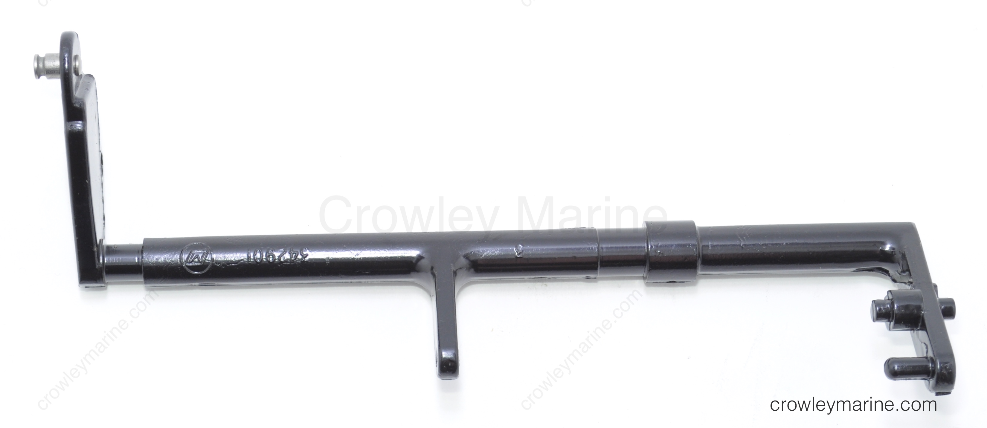 0438076 Throttle Lever & Pin Assembly - Evinrude & Johnson, OMC ...