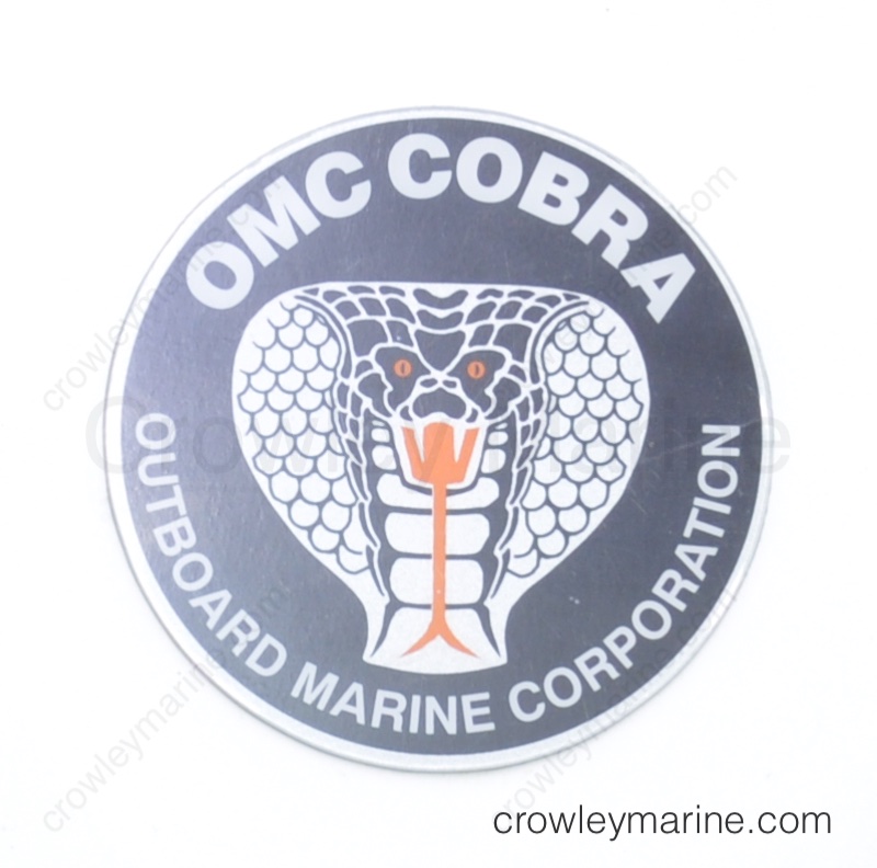 0911848 Medallion, OMC Cobra - Evinrude & Johnson, OMC | Crowley Marine