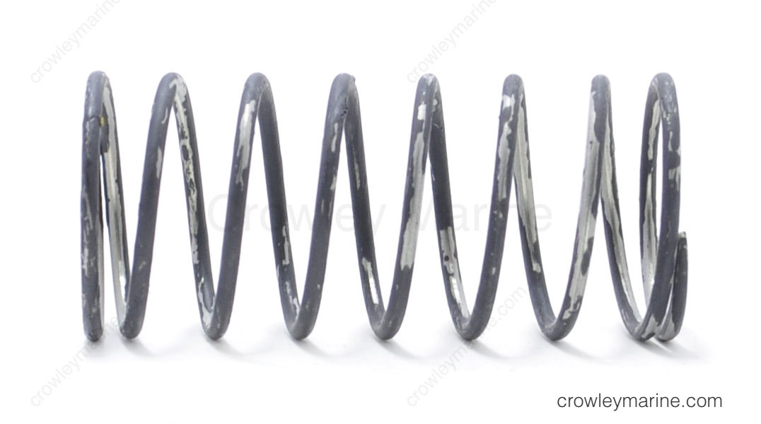 64878 Poppet Relief Valve Compression Spring (Black) - Mercury Marine ...