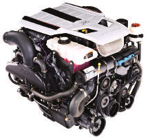 8M0089472 Plus Series Dressed Engine - 496 - Remanufactured - Mercury ...