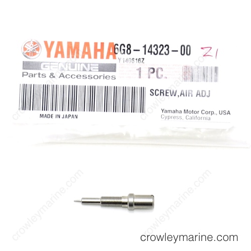 6G8-14323-00-00 Air Adjusting Screw - Yamaha Motors | Crowley Marine
